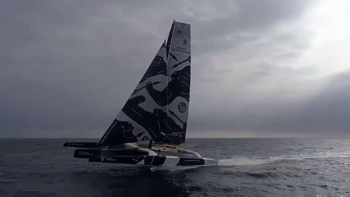 Flying with Gitana Team and Brunel Sailing ! | POPA.COM.BR