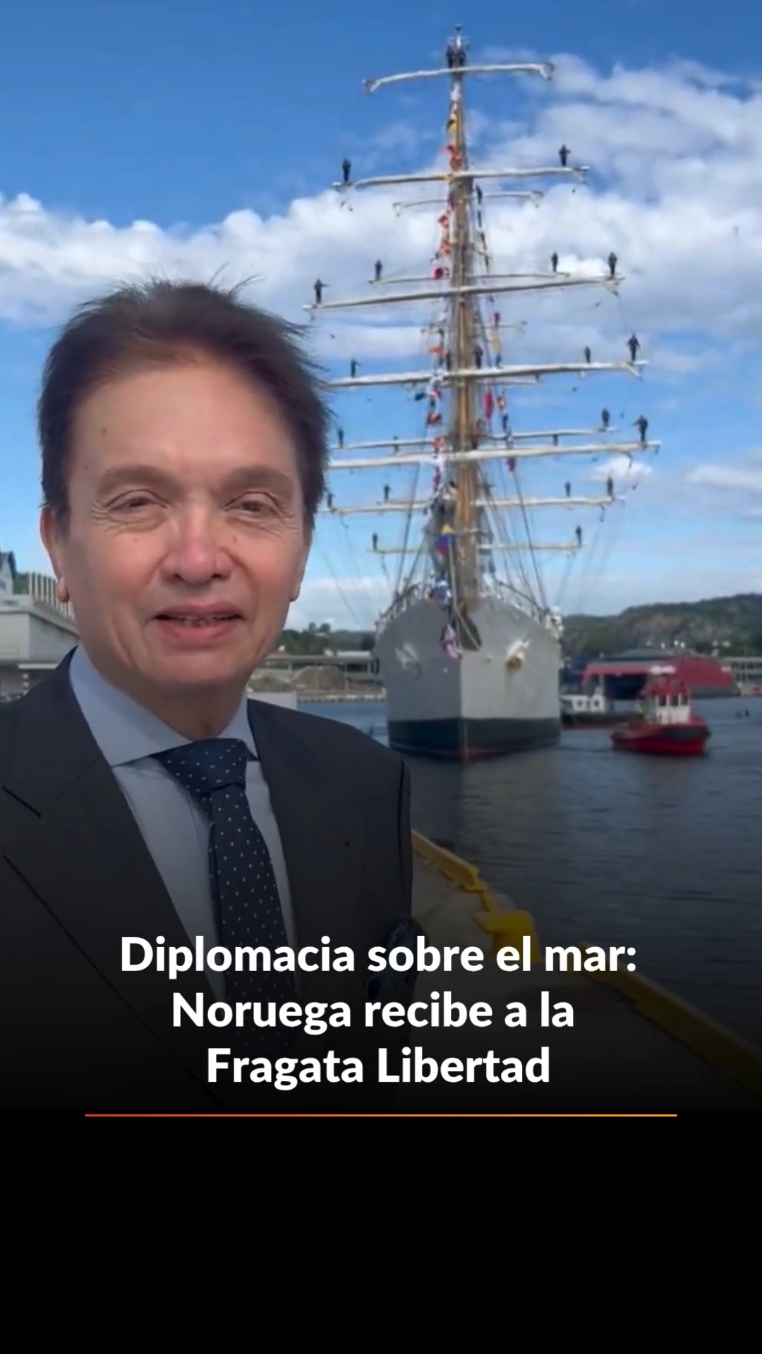 Navio Escola argentino S/V Libertad atraca em visita na Noruega | POPA ...